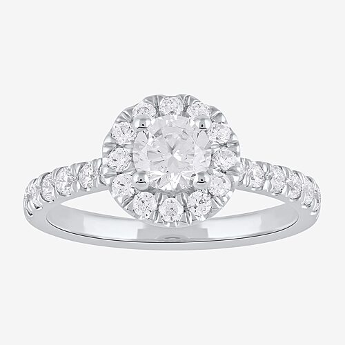 Click here for Certified (F / Si1) Womens 1 CT. T.W. Lab Grown Wh... prices