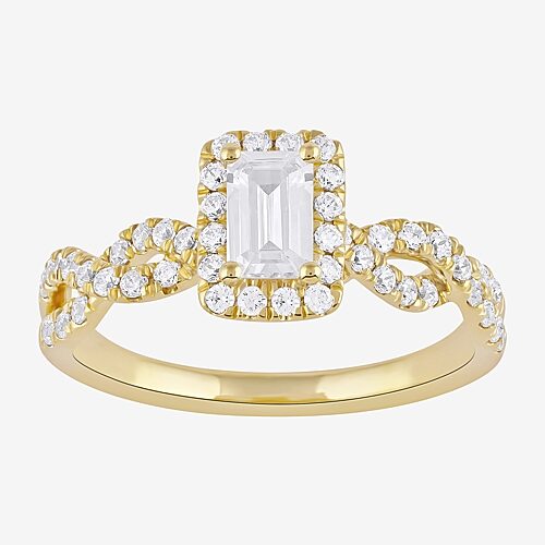 Click here for Certified (F / Si1) Womens 3/4 CT. T.W. Lab Grown... prices
