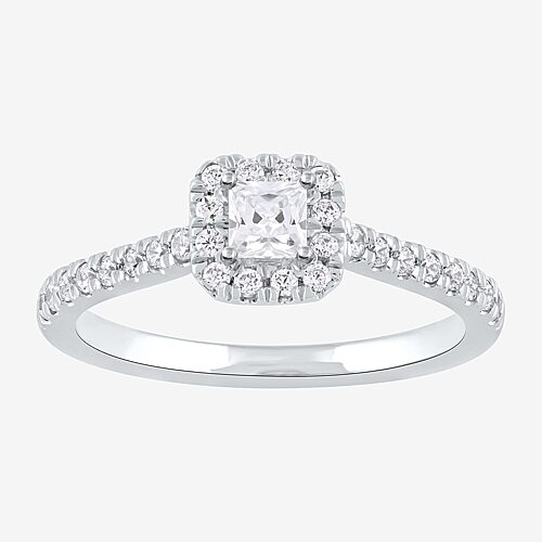 Click here for Certified (F / Si1) Womens 1/2 CT. T.W. Lab Grown... prices