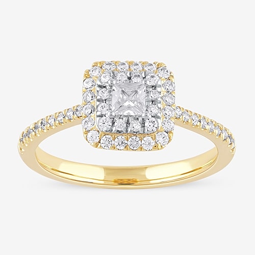 Click here for Certified (F / Si1) Womens 1/2 CT. T.W. Lab Grown... prices