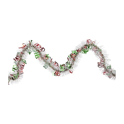 Click here for 50 x 2.5 White Red and Green Christmas HO HO HO Wr... prices