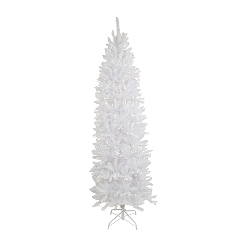 Click here for 7.5 Pre-Lit Rapids White Pine Pencil Artificial Ch... prices