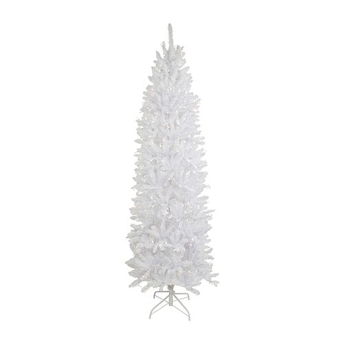 Click here for 9 Pre-Lit Rapids White Pine Pencil Artificial Chri... prices