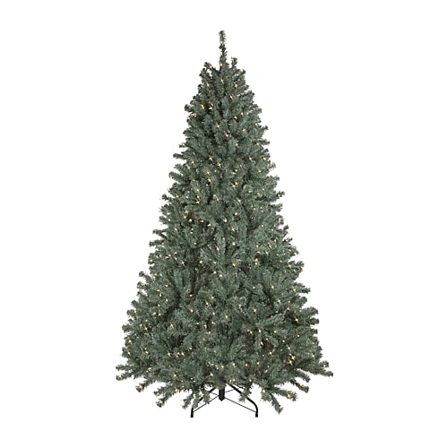 Click here for 7.5 Pre-Lit Colorado Blue Spruce Artificial Christ... prices