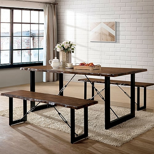 Click here for Furniture of America Break 3-pc. Rectangular Dinin... prices