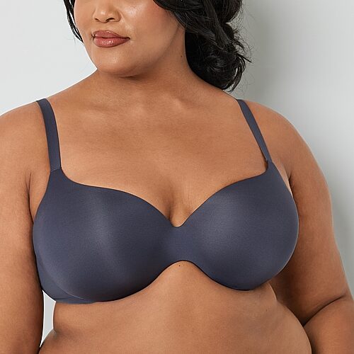 Click here for Ambrielle T-Shirt Plunge Bra 302719  Ddd  Gray prices