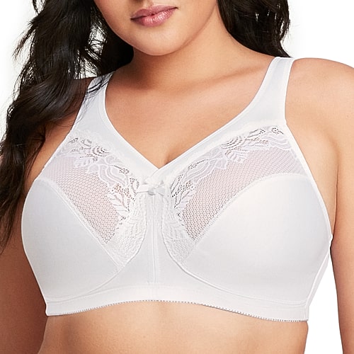 Click here for Glamorise MagicLift Minimizer Wirefree Bra-1003  D... prices