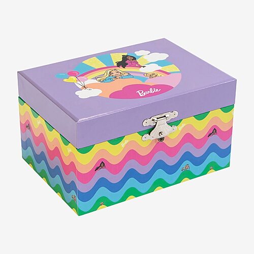 Click here for Mele & Co Barbie Musical Ballerina Jewelry Box - R... prices