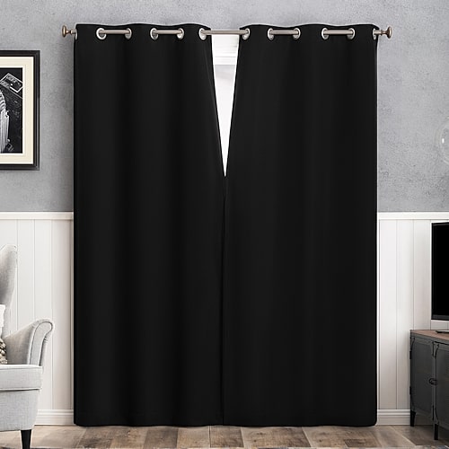 Click here for Sun Zero Glynn Magnetic Closure Grommet Top 100 Bl... prices