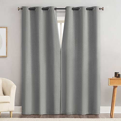 Click here for Sun Zero Glynn Magnetic Closure Grommet Top 100 Bl... prices
