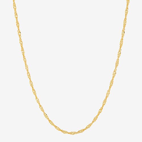 Click here for Made in Italy Womens 24K Gold Over Silver 24 Inch... prices