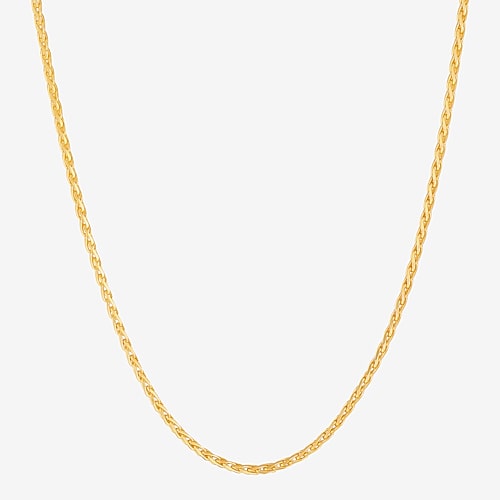 Click here for Made in Italy Womens 18 Inch Wheat Chain Necklace... prices