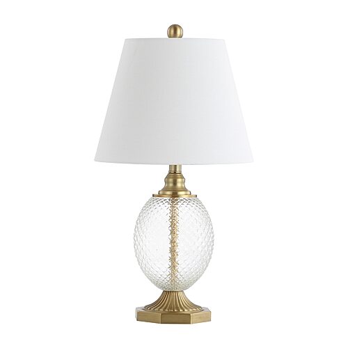 Click here for Safavieh Kaiden Glass Table Lamp  One Size  Clear prices