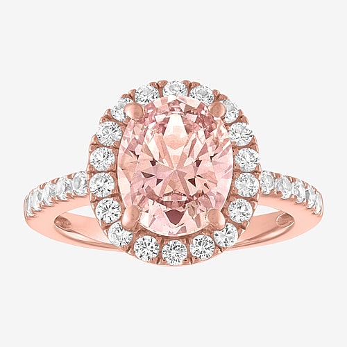 Click here for Womens Simulated Champagne Morganite 14K Rose Gold... prices