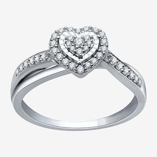 Click here for Womens 1/4 CT. T.W. Natural White Diamond Sterling... prices