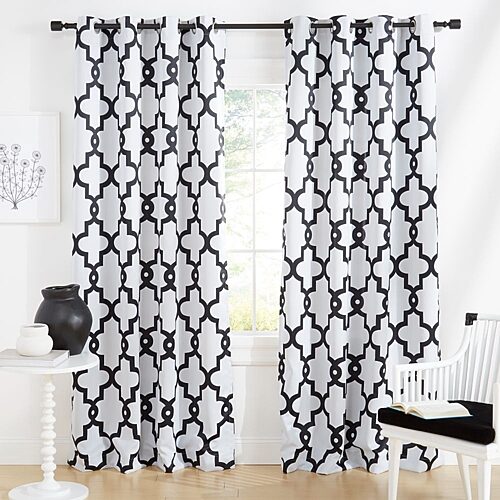 Click here for Exclusive Home Curtains Ironwork Grommet Top Energ... prices