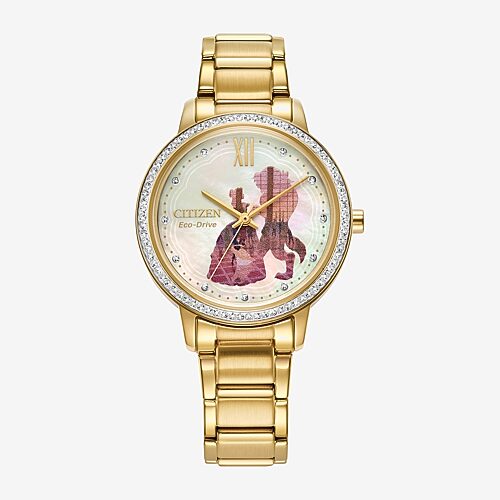 Click here for Citizen Beauty and the Beast Princess Womens Gold... prices