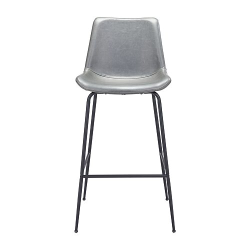 Click here for Zuo Modern Byron Upholstered Bar Stool  One Size... prices