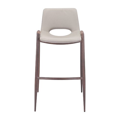Click here for Zuo Modern Desi 2-pc. Upholstered Bar Stool  One S... prices