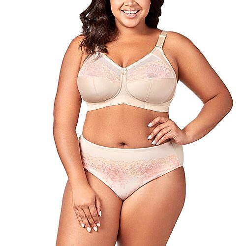 Click here for Elila Star Curves Softcup Bra 1801  H  Beige prices