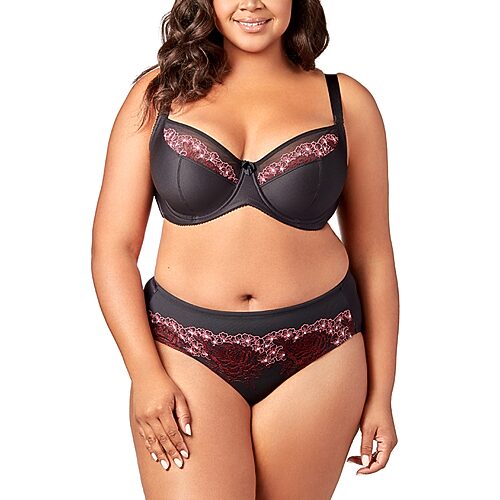 Click here for Elila Star Curves Underwire Bra 2918  Ddd  Black prices
