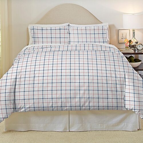 Click here for Pointehaven Brushed Cotton Duvet Cover Set  One Si... prices