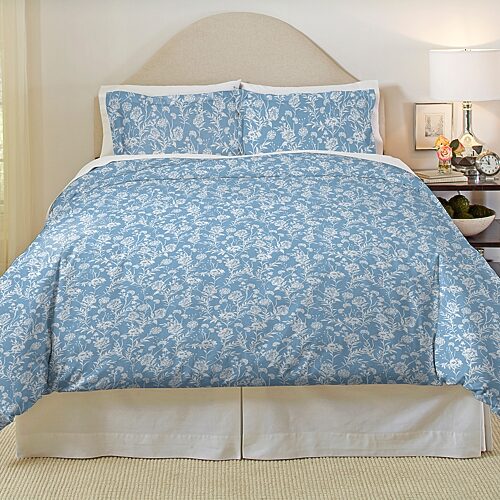 Click here for Pointehaven Brushed Cotton Duvet Cover Set  One Si... prices