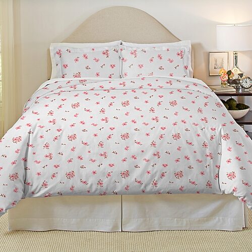 Click here for Pointehaven Brushed Cotton Duvet Cover Set  One Si... prices