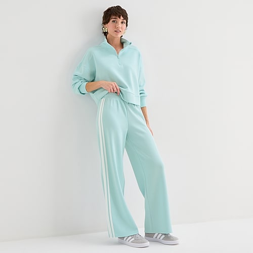 Click here for Arizona Womens Juniors Wide Leg Sweatpant  Medium... prices