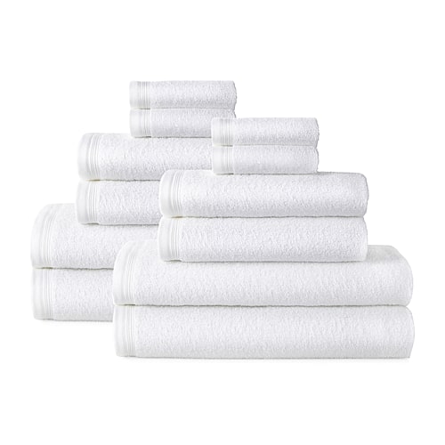 Click here for Home Expressions 12-pc. Solid Bath Towel Set  One... prices