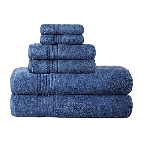 Click here for Liz Claiborne Signature Plush 6pc Bath Sheet Set... prices