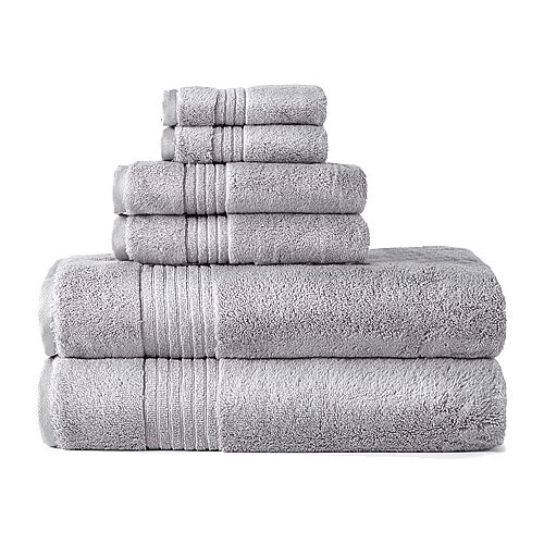 Click here for Liz Claiborne Signature Plush 6pc Bath Sheet Set... prices