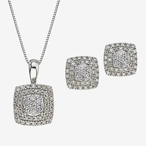 Click here for Diamond Blossom Womens 1 CT. T.W. Natural White Di... prices