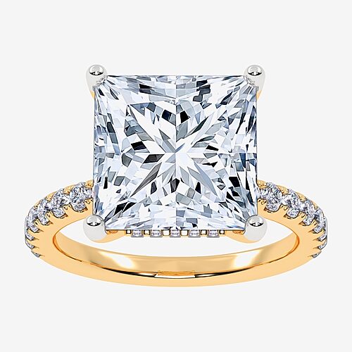 Click here for (G-H / Si1-Si2) Womens 5 1/2 CT. T.W. Lab Grown Wh... prices