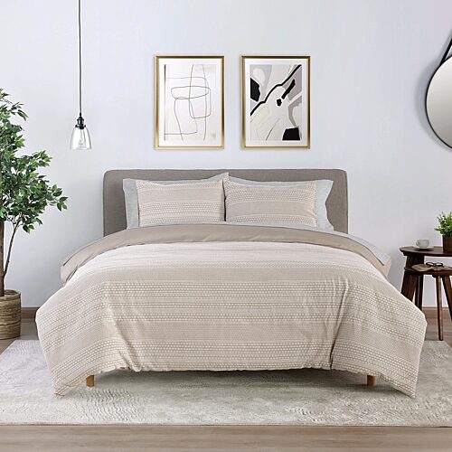 Click here for Vellux Sedona Reversible Comforter  One Size  Beig... prices