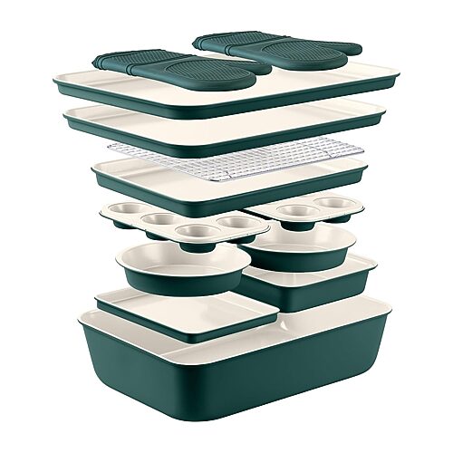 Click here for Country Kitchen Stackable Non-Stick 13-pc. Bakewar... prices