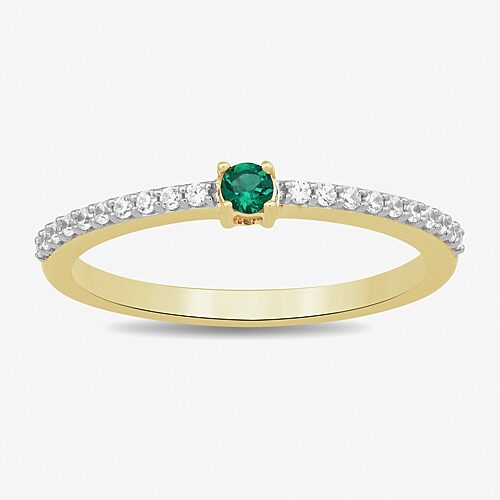 Click here for Womens Gemstone Sterling Silver Side Stone Stackab... prices