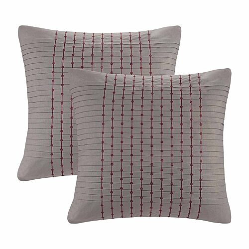 Click here for N Natori Cherry Blossom Euro Sham  One Size  Gray prices