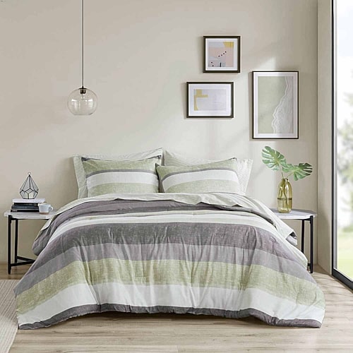 Click here for Madison Park Essentials Jaxon Wide Stripe 5-Pc. Co... prices