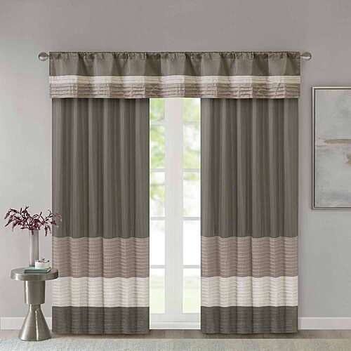 Click here for Madison Park Eastridge 50W X 18L Polyoni Pintuck-S... prices