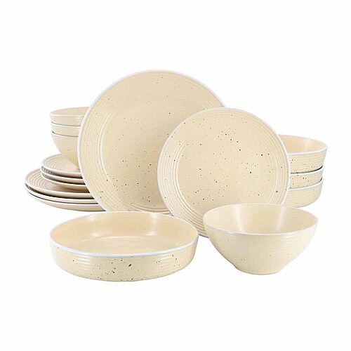 Click here for Elama Emilia 16 Piece Double Bowl Stoneware Dinner... prices