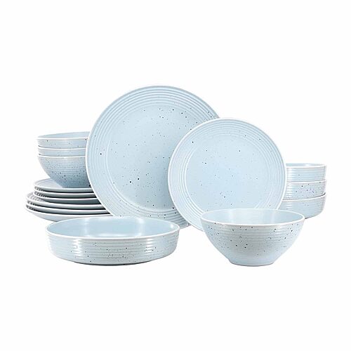Click here for Elama Emilia 16 Piece Double Bowl Stoneware Dinner... prices