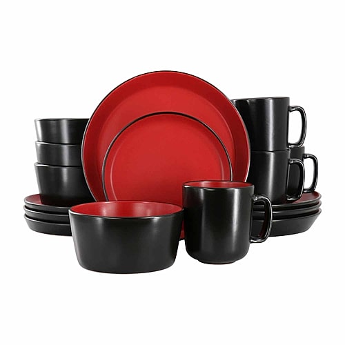 Click here for Elama Bacarra 16-pc. Stoneware Dinnerware Set  One... prices