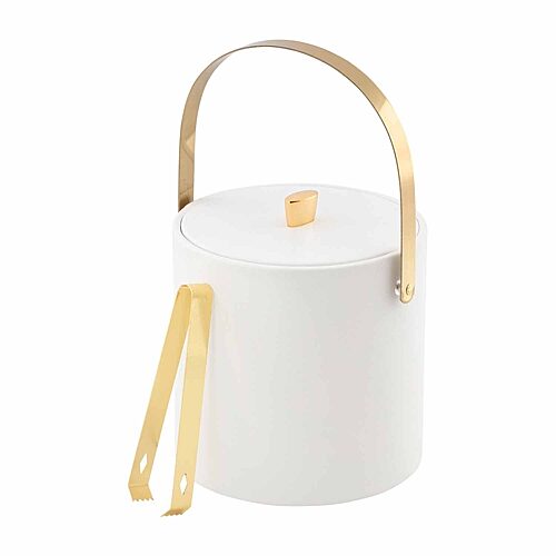 Click here for Kraftware Oxford 3-pc. Ice Bucket + Tong Set  One... prices