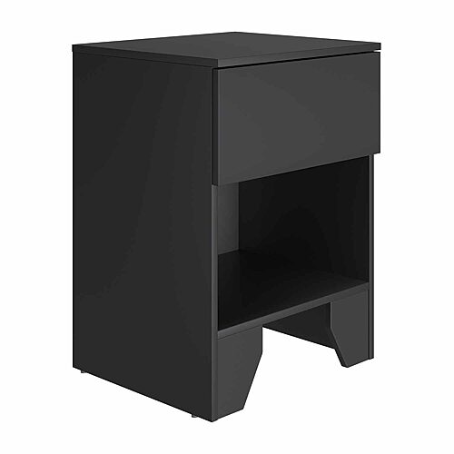 Click here for Anzio 1-Drawer Nightstand  One Size  Black prices