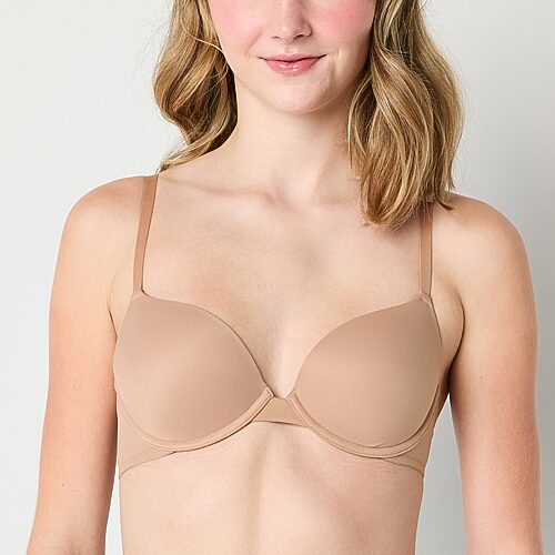 Click here for Arizona Body Cloud Kissed T-Shirt Demi Bra  B  Bei... prices