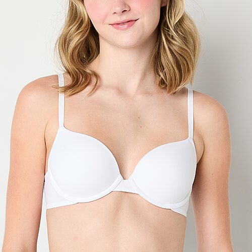 Click here for Arizona Body Cloud Kissed T-Shirt Demi Bra  C  Whi... prices