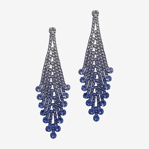 Click here for Bijoux Bar Silver Tone Womens Drop Earrings  One S... prices