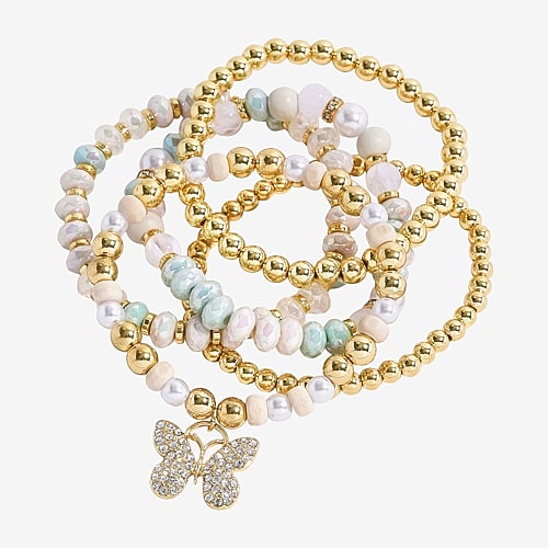 Click here for Bijoux Bar Gold Tone Womens 5-pc. Bracelet Set  On... prices