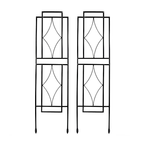 Click here for Net Health Shops Border Fence Panels Metal 2-pc. G... prices